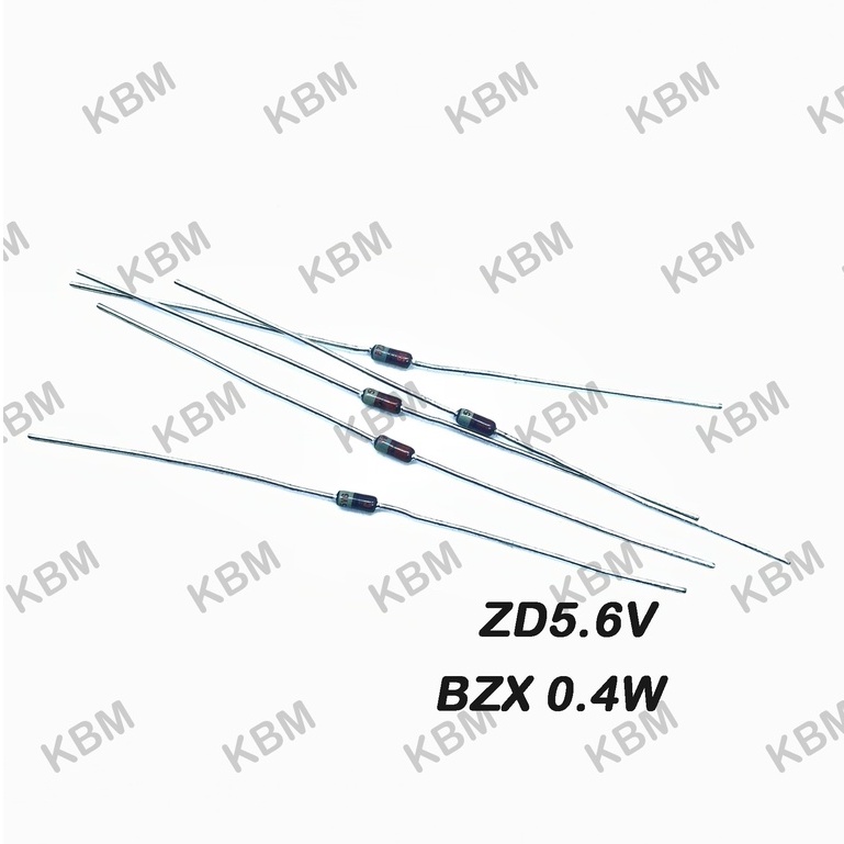 Zener diode (ซีเนอร์ไดโอด) ZD5.6V 1N4734A 1W ZD5.6V 1N5232 ZD5.6V ...