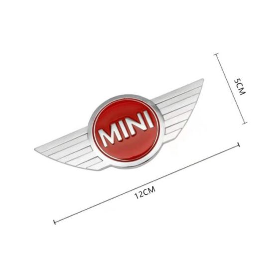 ปีก มินิ คูเปอร์ โลโก้งานโลหะ Mini Cooper logo metal One S R50 R53 R56 ...