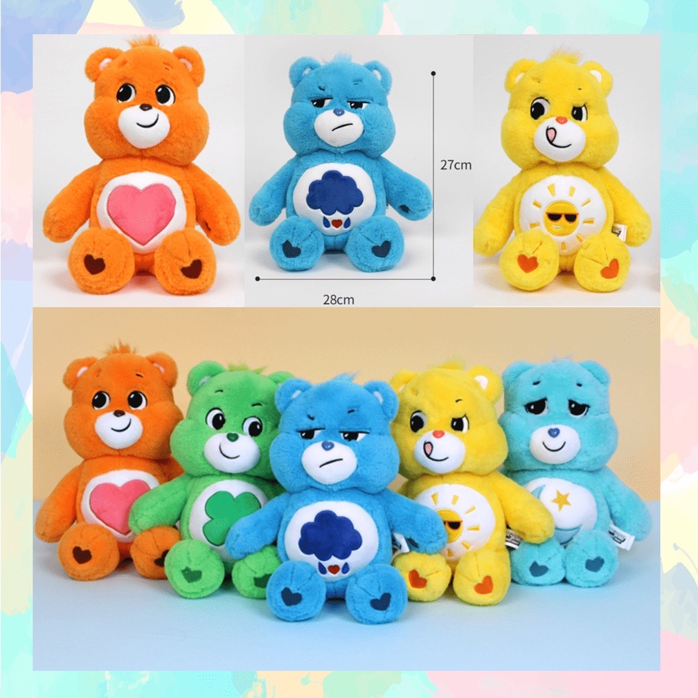 (พร้อมส่ง)💕 care bear ตุ๊กตา care bears unlock the magic ขนาด 27 cm ...