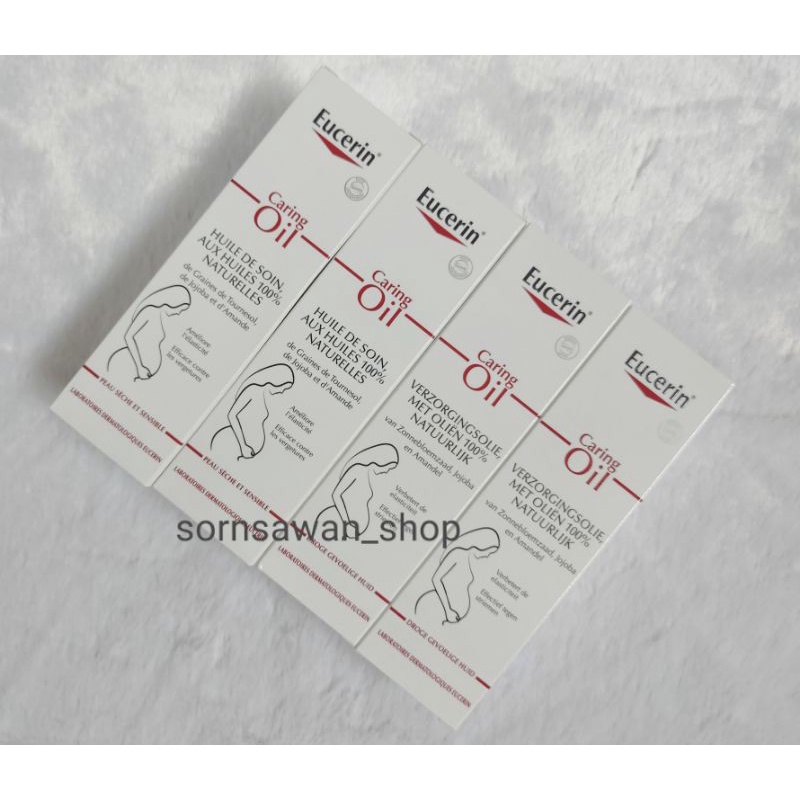 exp 02/25 Eucerin Stretch Marks Oil Care with Natural Oils 125ml ออยล์ ...