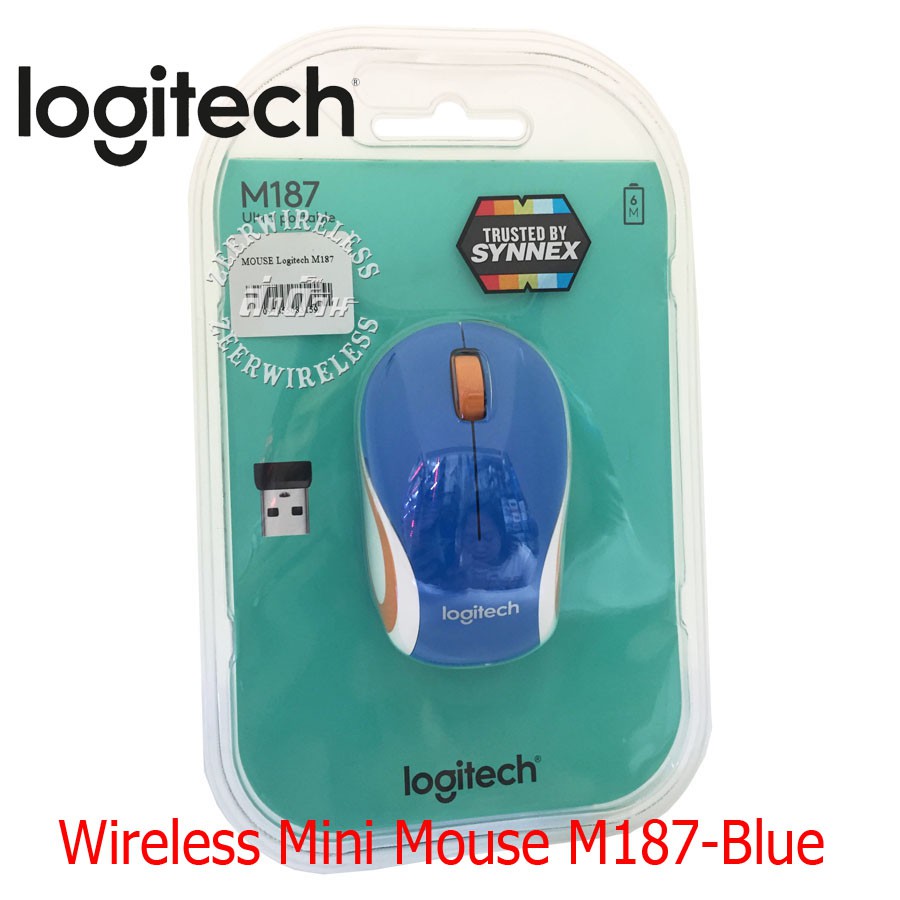 LOGITECH MouseWireless Logitech M187 | Shopee Thailand