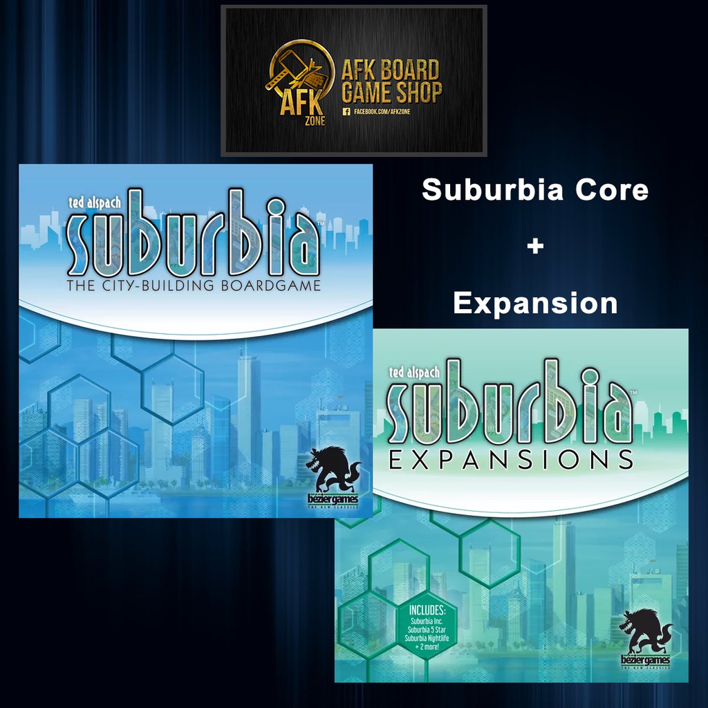 Suburbia 2nd Edition + Expansion - Board Game - บอร์ดเกม | Shopee Thailand