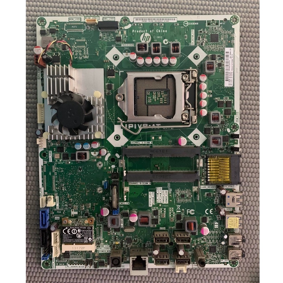 Mainboard 708236-001 สำหรับ HP Pavilion 23 23-B230CX AIO H61 เมนบอร์ด ...