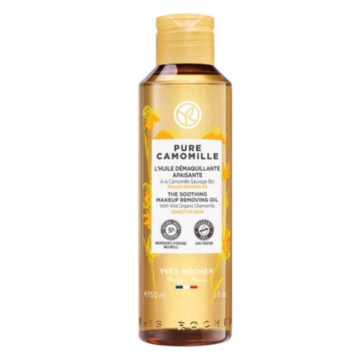 New! Yves Rocher-Pure Camomille the sooting removing oil 150ml | Shopee ...