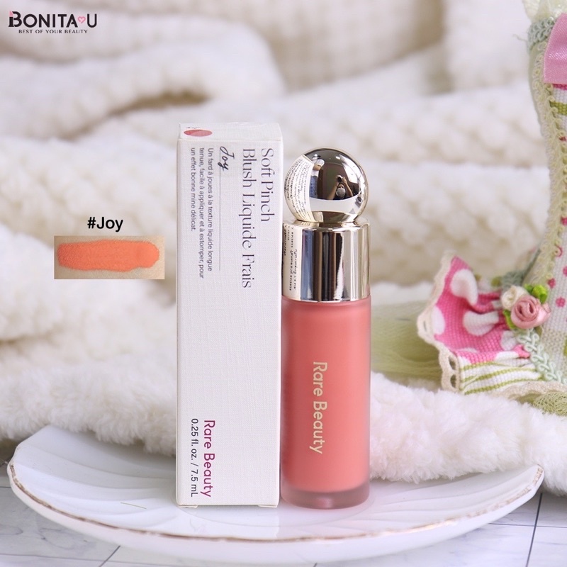 Rare Beauty Soft Pinch Dewy Liquid Blush 7.5 ml. สี Bliss, Hope, Happy ...