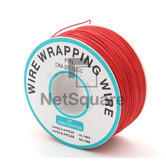 Wire Wrapping สายไฟ 30AWG PCB ทั้งม้วน 250m สำหรับใช้ในงานบัดกรีแผงวงจร ...