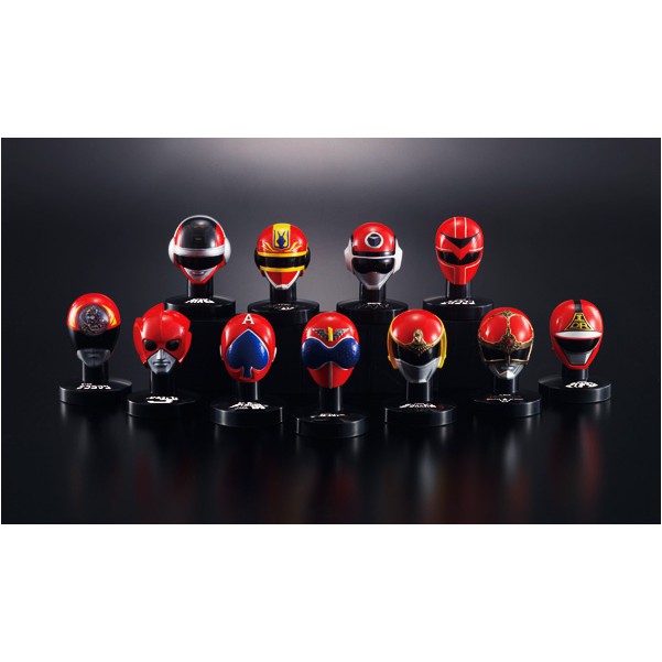 Bandai 1/6 sentai mask collection 1 หัวซุปเปอร์เซนไต เซนไต Goranger ...