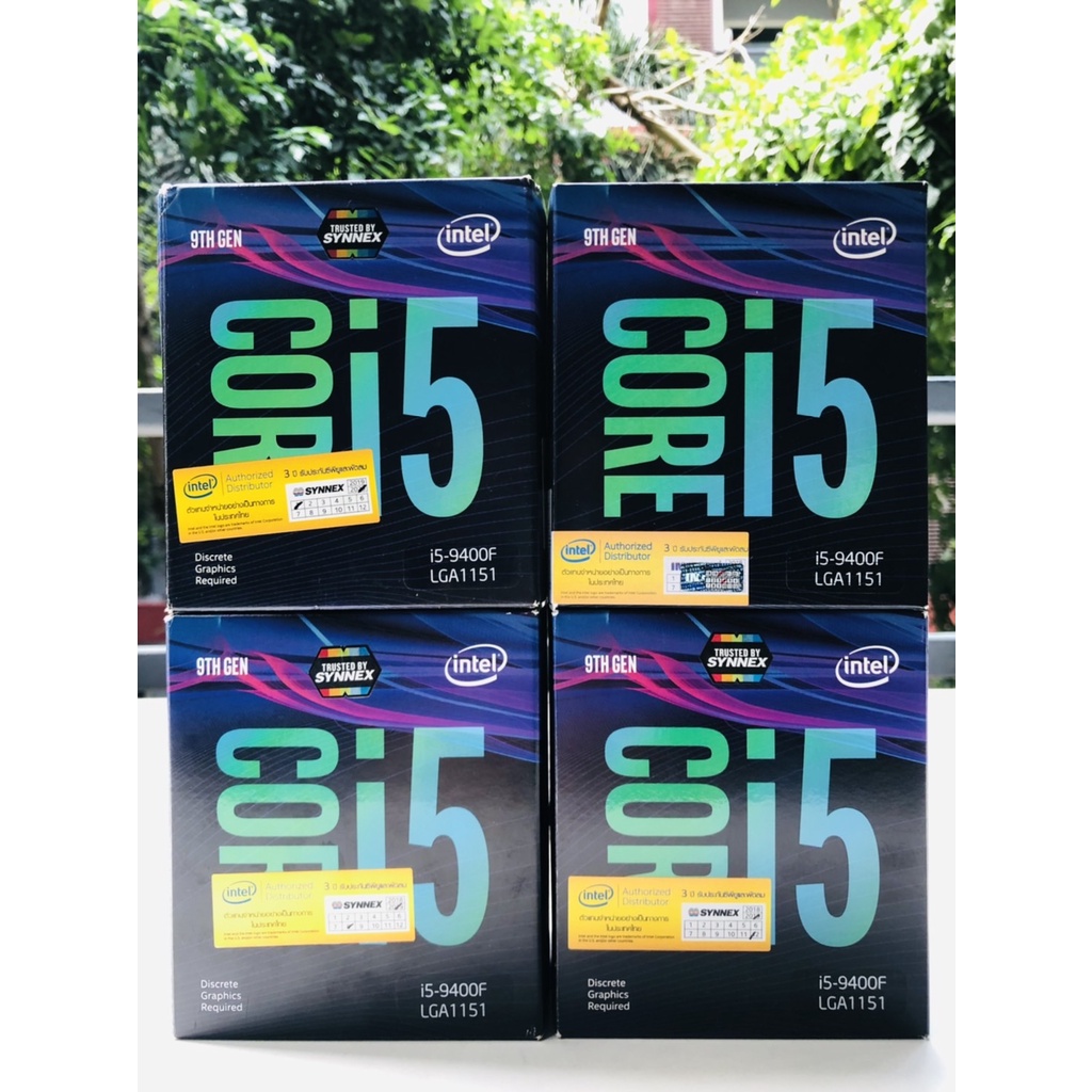 CPU (ซีพียู) Intel Core I5 9400F (4.10GHz) 6C/6T LGA1151v2 ฟรีซิลิโคน พร้อมส่ง | Shopee Thailand