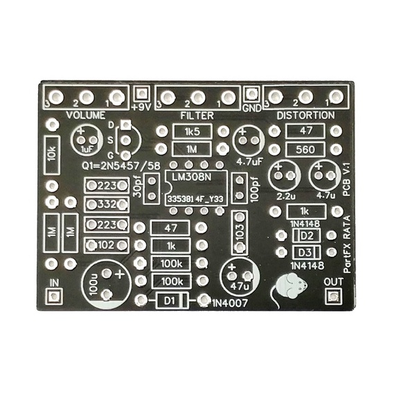 PCB RAT Distortion (Clone) สำหรับงาน DIY | Shopee Thailand