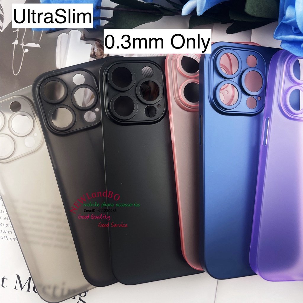 0.15mm เคสโทรศัพท์มือถือ แบบโปร่งแสง บางพิเศษ สําหรับ iPhone 14 13Pro 14Pro 14Promax 13Promax ...