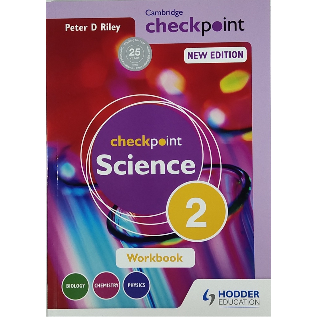 หนังสือ แบบฝึกหัด วิทยาศาสตร์2 ภาษาอังกฤษ CAMBRIDGE CHECKPOINT SCIENCE2 ...