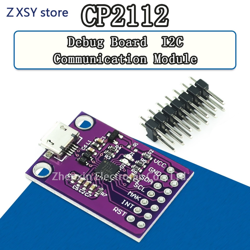 Cp2112 Debug Board Usb To I2c Communication Module For Arduino Shopee Thailand