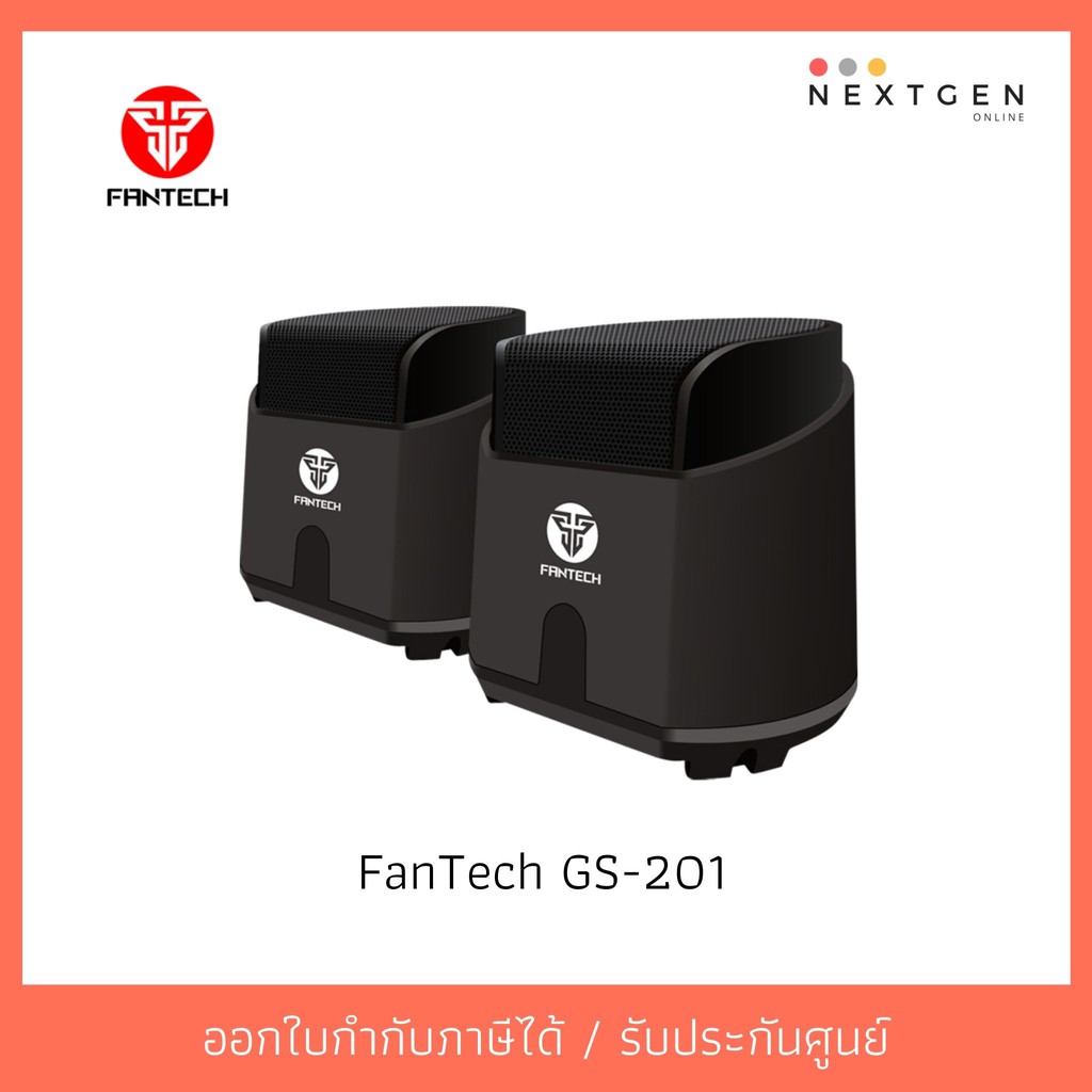 ลำโพง เกมมิ่ง FANTECH (GS-201) Fantech Gaming Speaker (Black) สีดำ ของ ...