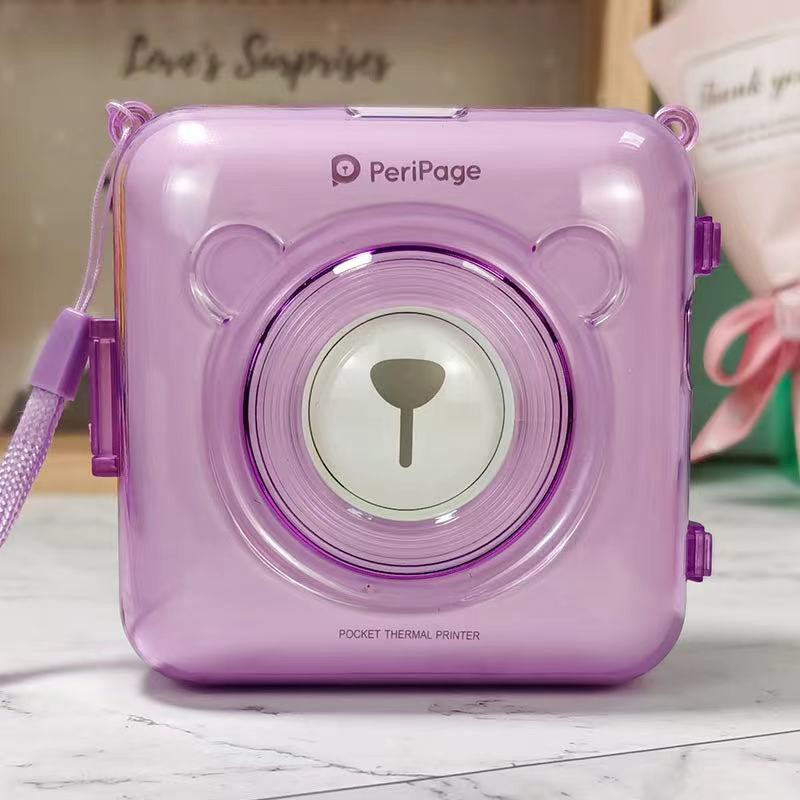 เคสกันรอย Peripage A6,a6s (เครื่องหมี) เคส Paperang A6 case Paperang A6 ...