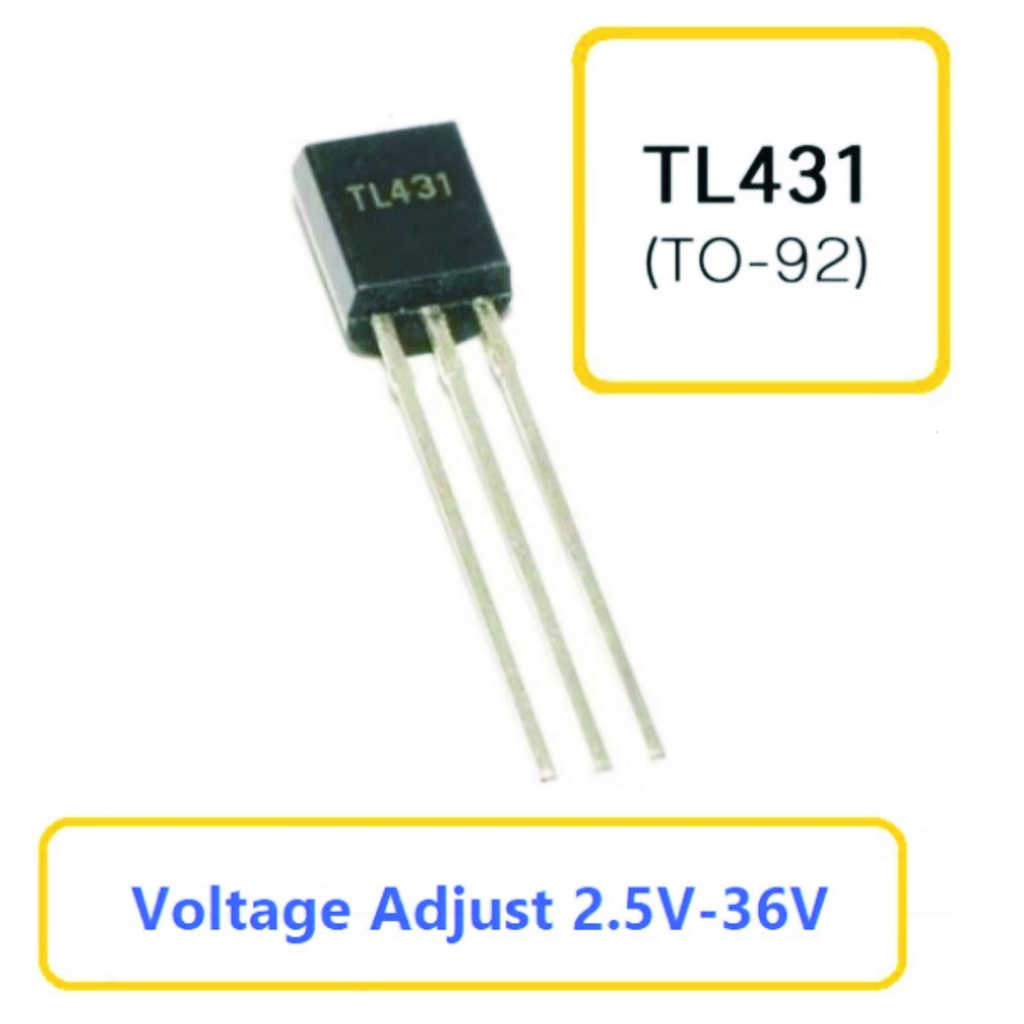 TL431 Programmable Precision Shunt Regulators | Shopee Thailand