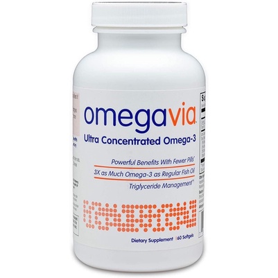 OmegaVia, Ultra Concentrated Omega-3, 60 Softgels | Shopee Thailand
