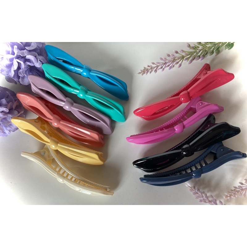 กิ๊บหนีบผมเกาหลี🇰🇷 นำเข้าจากเกาหลี ของแท้ 🇰🇷รุ่นโบว์น่ารัก หนีบง่าย ทน ...