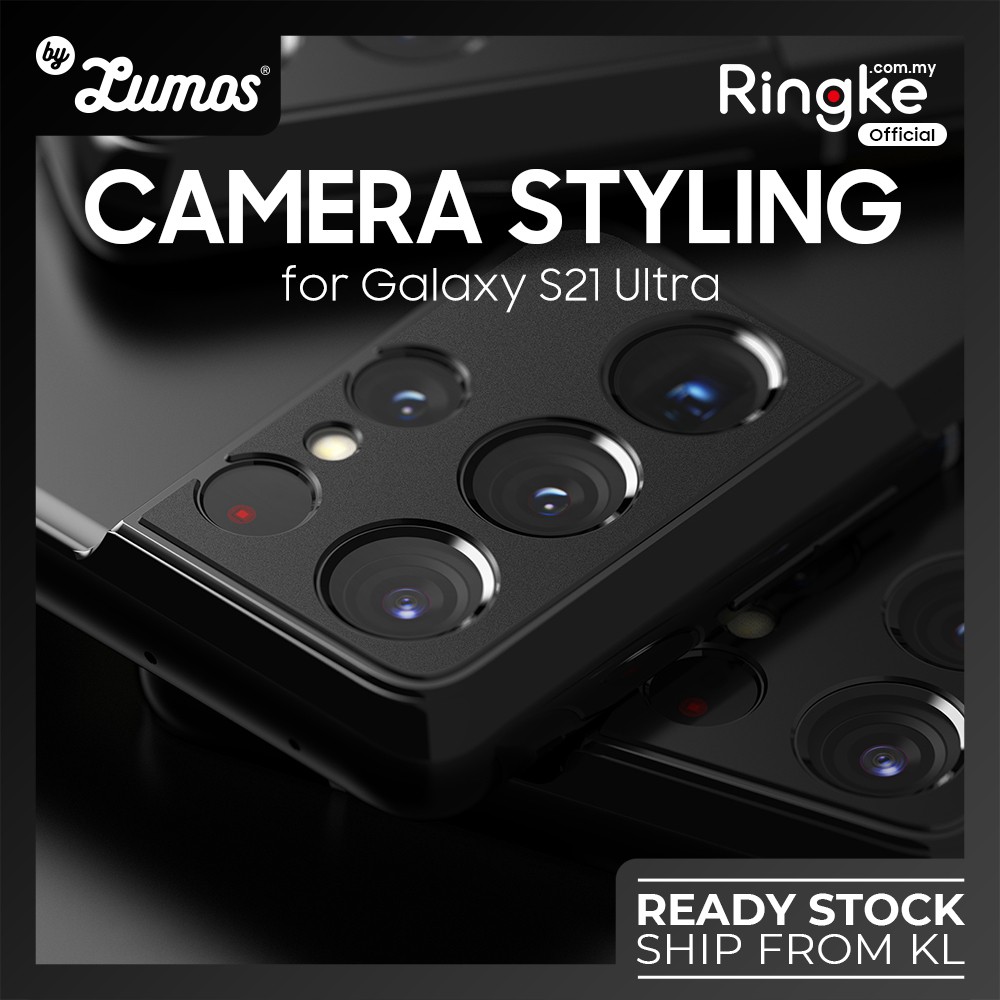 Ringke Camera STYLING การป้องกันกล้อง แบบเต็มรูปแบบ สําหรับ Samsung ...