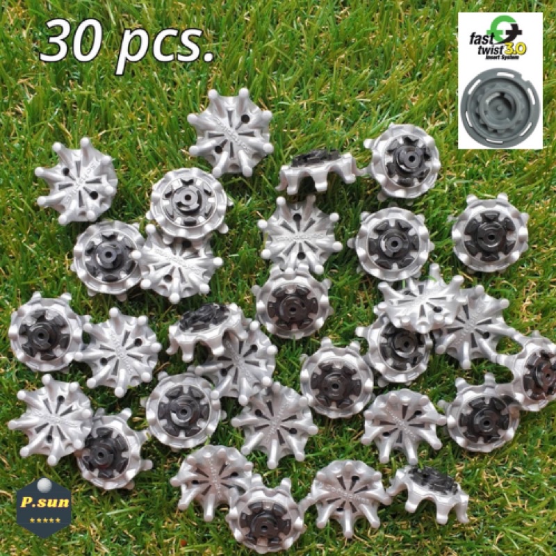 ปุ่มรองเท้า กอล์ฟ 30 pcs. Spikes golf shoes Slim-lok system Tour lock ...