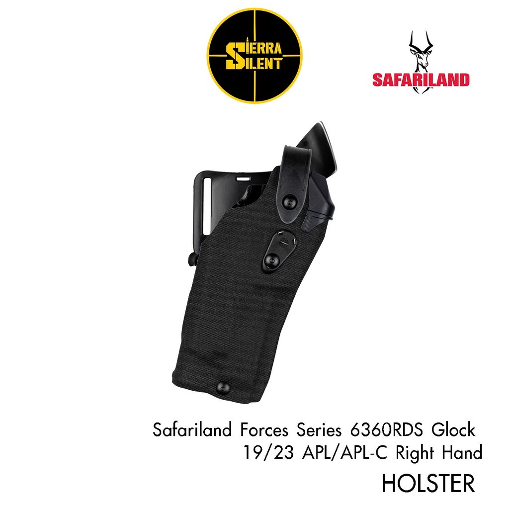 Safariland Forces Series 6360RDS Glock 19/23 APL/APL-C Right Hand ...