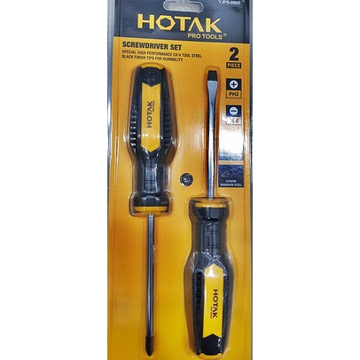 ชุดไขควง แฉก PH2 แบน SL6 HOTAK Pro Tools 100 mm. | Shopee Thailand