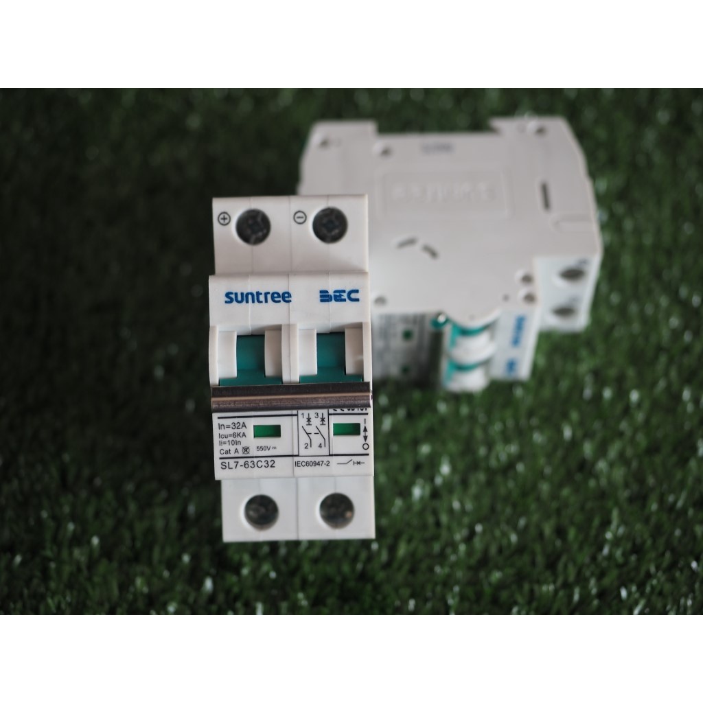 Suntree BEC เบรกเกอร์ 2P 16A DC MCB 800V , 2P 32A DC MCB 550V , 4P 32A ...