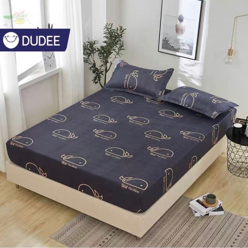 💥💥DUDEE ผ้าปูที่นอน3.5, 5กับ6ฟุต ชุดผ้าปู | Shopee Thailand