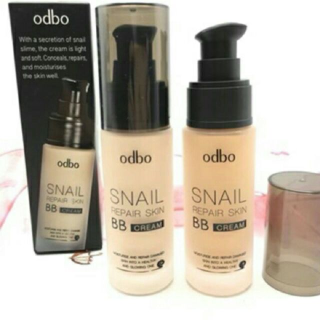 รองพื้นหอยทาก snail odbo | Shopee Thailand