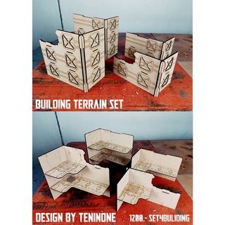 ฺBuilding Terrain MDF (spec 40k&killteam) By Teninone WorkStation ...