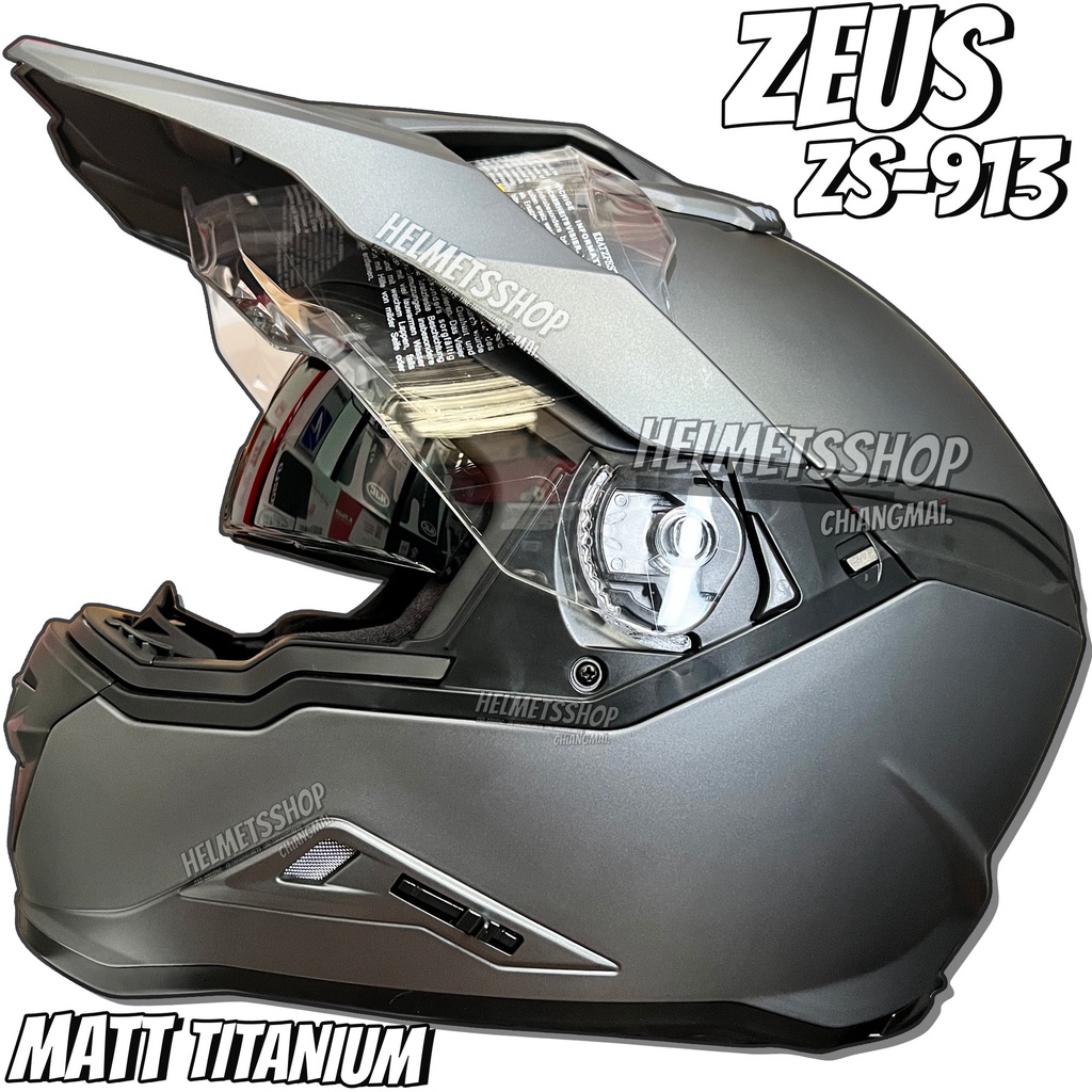 ZEUS ZS-913 MATT TITANIUM | Shopee Thailand