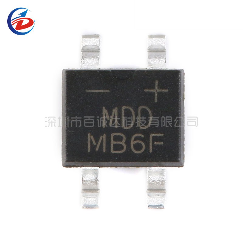 10PCS MB6F MB10F MBF SMD วงจรเรียงกระแสไดโอดสะพาน | Shopee Thailand