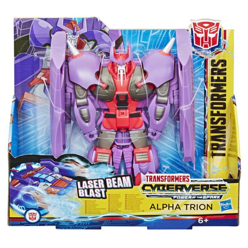 Transformers Toys Cyberverse Action Attackers Ultra Class Alpha Trion ...