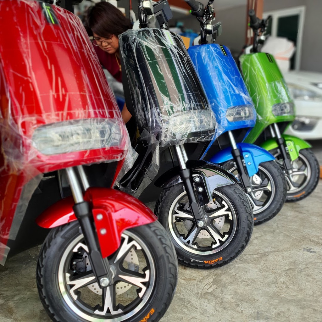 มอเตอร์ไซต์ไฟฟ้า LION Q1มอเตอร์ 1000W | Shopee Thailand