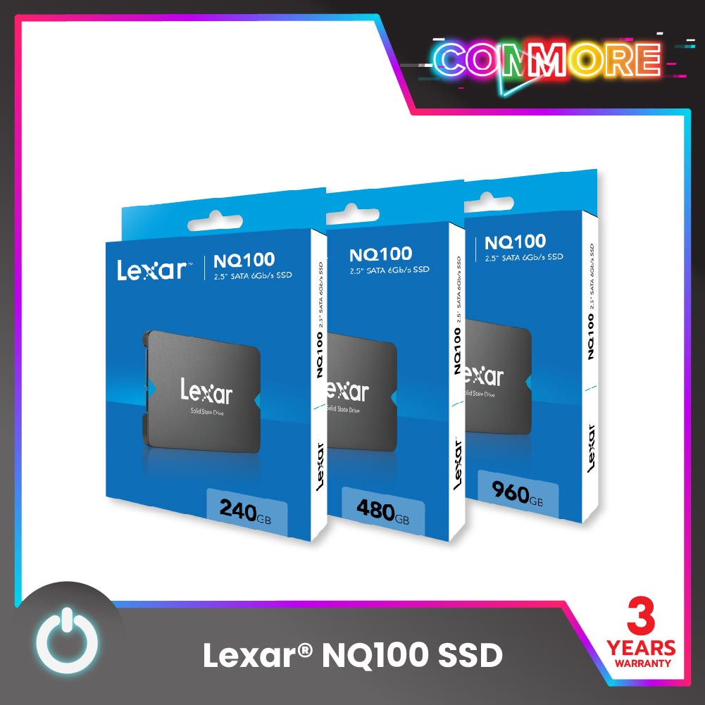 Lexar® Professional NQ100 SSD (เอสเอสดี) ความจุ 240/480/960 GB 2.5 ...
