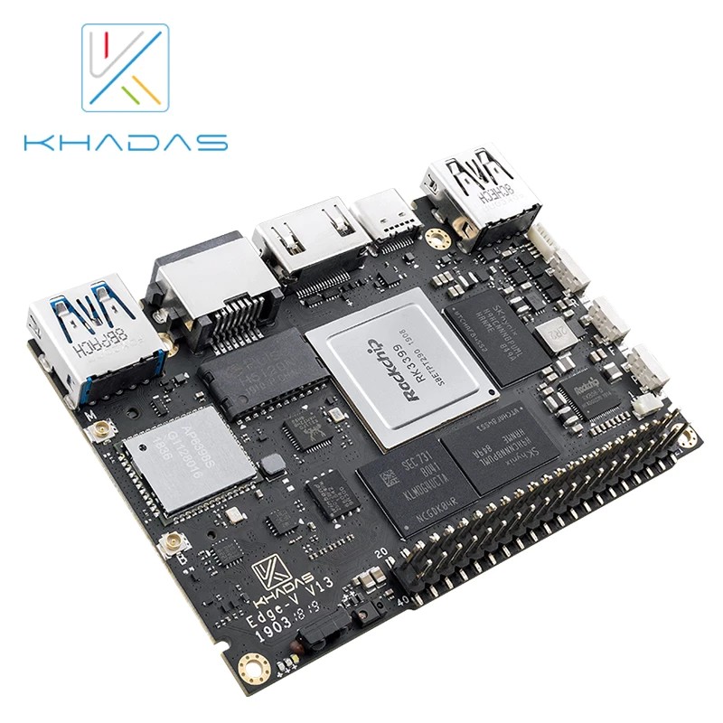Khadas SBC Edge-V PRO RK3399 4G DDR4 + 32GB EMMC5.1 Single Board Computer | Shopee Thailand