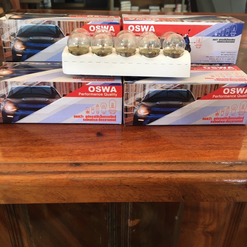 หลอดไฟ 24V10W ดวงเล็ก ยี่ห้อ OSWA เบอร์ 69 | Shopee Thailand