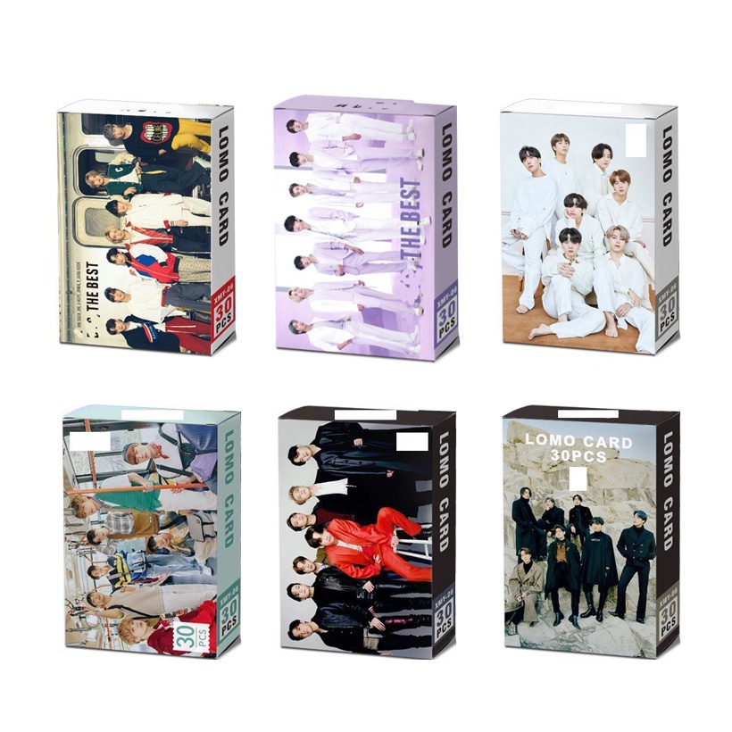 [พร้อมส่งในไทย] LOMO CARD BTS โลโม่การ์ด บีทีเอส 30ใบ / กล่อง | Shopee ...