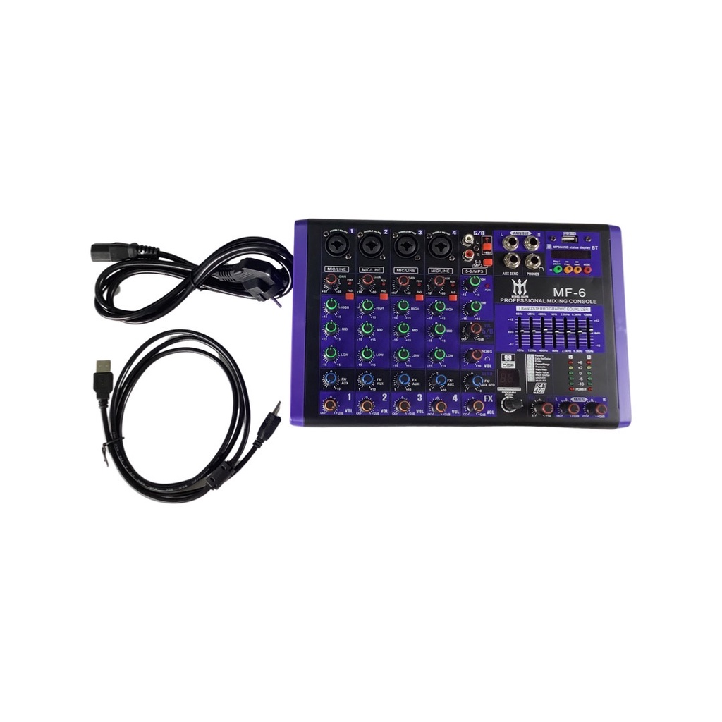 ฟรีค่าส่ง MIMOZA MF6 มิกเซอร์ 6CH MF-6 MF 6 (สินค้าใหม่แกะกล่อง ศูนย์ ...