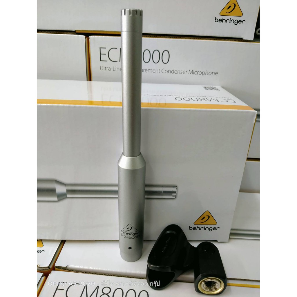BEHRINGER ECM8000 ไมค์RTA ไมค์วัดเสียงตู้ ไมค์อาทีเอ ไมค์ใช้งานในระบบ ...