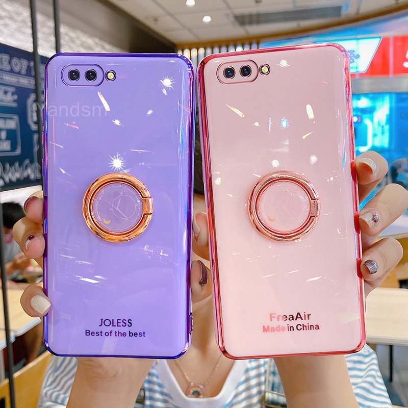 เคสโทรศัพท์มือถือ ซิลิโคนนุ่ม ใส ประดับโบว์ สําหรับ Oppo CPH1803 ...