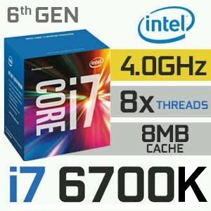 CPU INTEL CORE i7 6700K (Socket 1151) มือสอง พร้อมส่ง แพ็คดีมาก ...