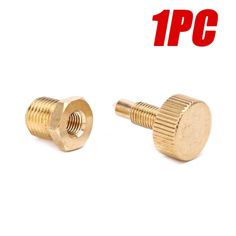 PCP ปั๊มแรงดันสูงปั๊มความปลอดภัย Bleeder วาล์ว M10x1 ด้ายปั๊มสามขั้นตอน ...