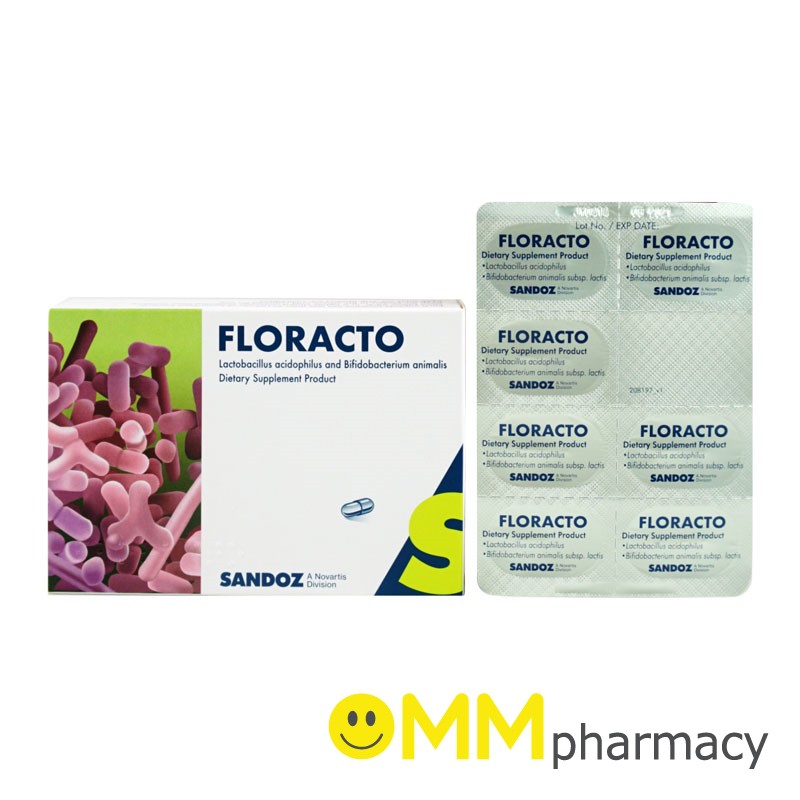 FLORACTO Probiotics 14 แคปซูล (ปรับสมดุลลำไส้) ใช้แทน COMBIF ได้กำลัง ...