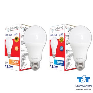 หลอดไฟ LED Bulb SHINING by TOSHIBA 12W | Shopee Thailand