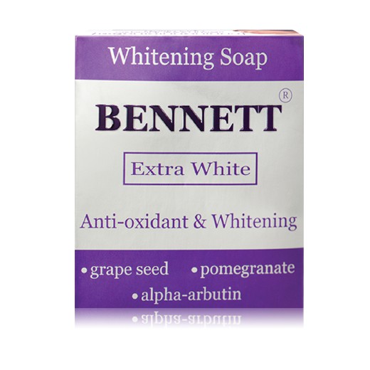 BENNETT Extra White สบู่เบนเนท เอ็กซ์ตร้า ไวท์ ( สบู่ ไวท์เทนนิ่ง ...