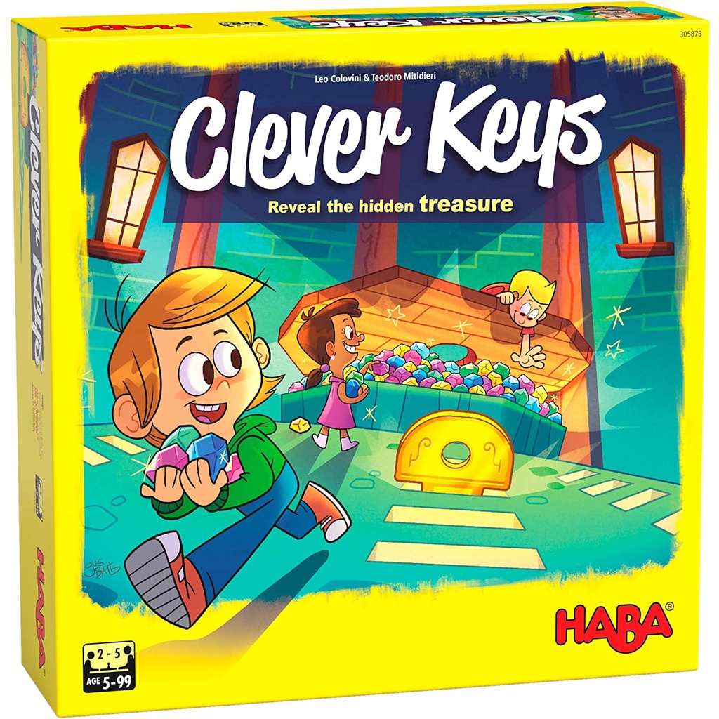Clever Keys – Reveal the Hidden Treasure by HABA [BoardGame] | Shopee ...