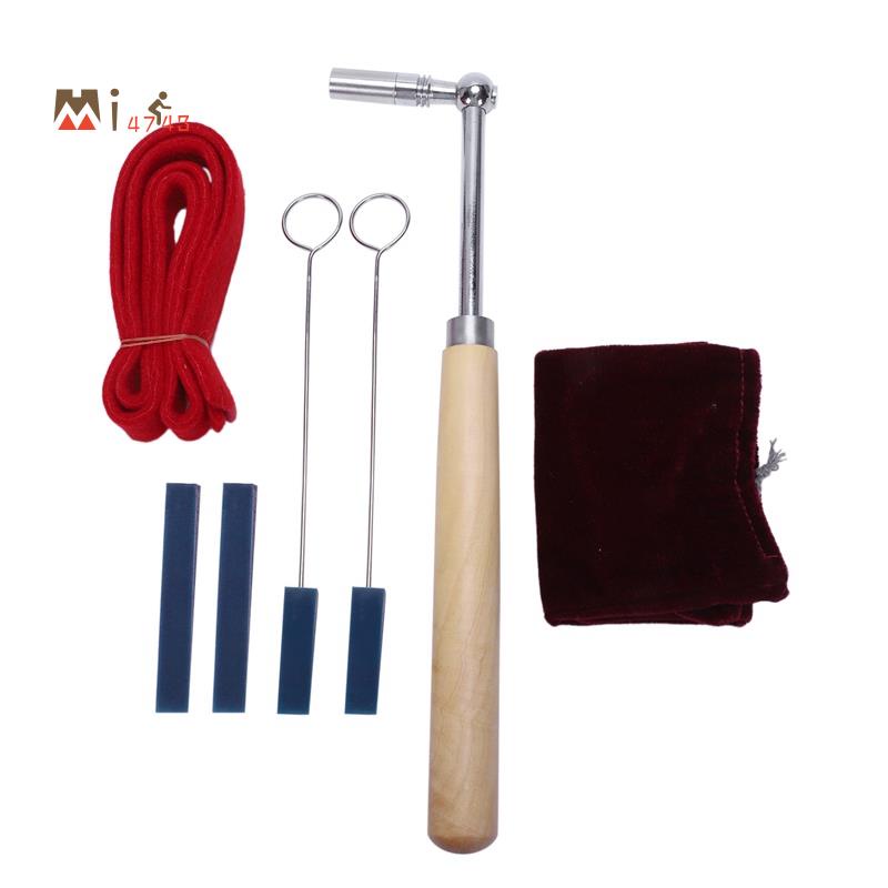 Professional Portable Lever Jujube Piano Tuning Tuner Mute Kit Tools And Case Piano Tuning Lever ...