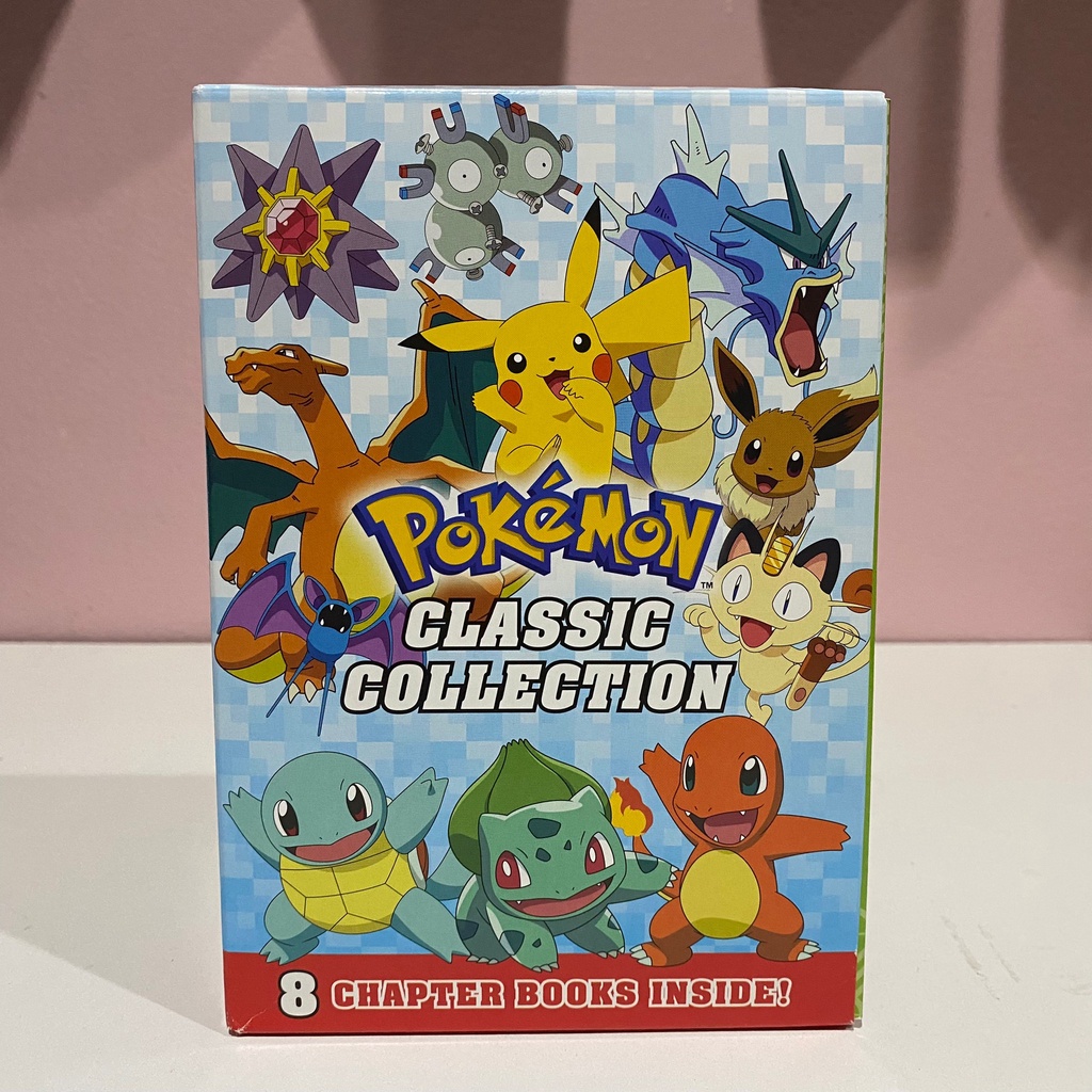 หนังสือการ์ตูน POKEMON CLASSIC COLLECTION EIGHT CHAPTER BOOKS | Shopee ...