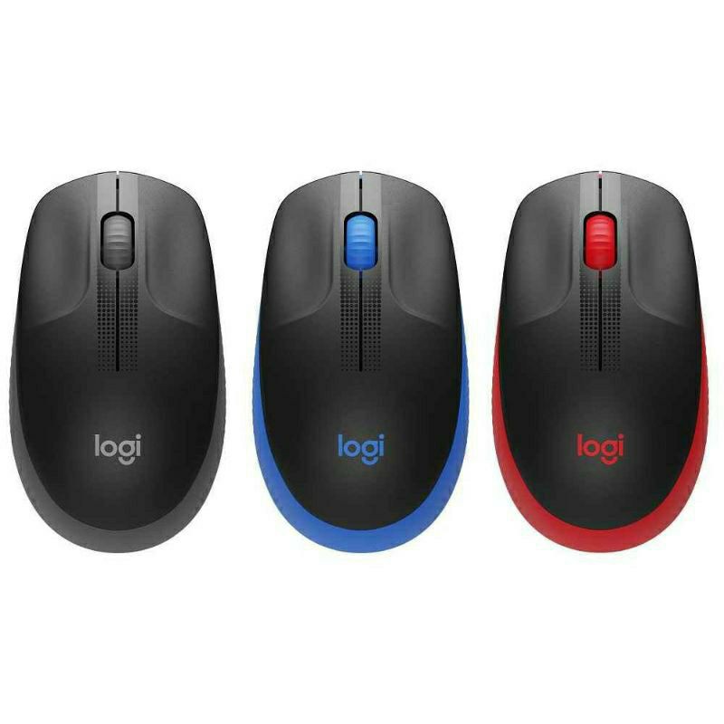 Logitech M190 เม้าส์ไร้สาย Full-Size Wireless | Shopee Thailand
