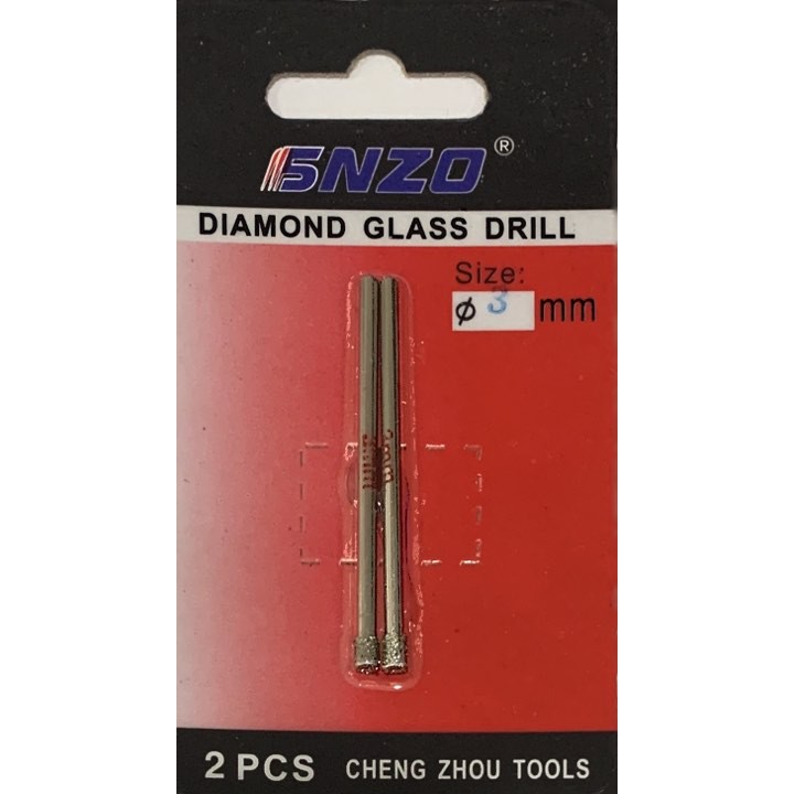 SNZO โฮลซอ เจาะกระจก เจาะกระเบื้อง 3-12 มิล(ราคาต่อแพ็ก) | Shopee Thailand
